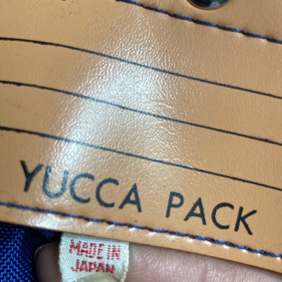world famous yucca | Bags | Vintage World Famous Yucca Pack Japan ...